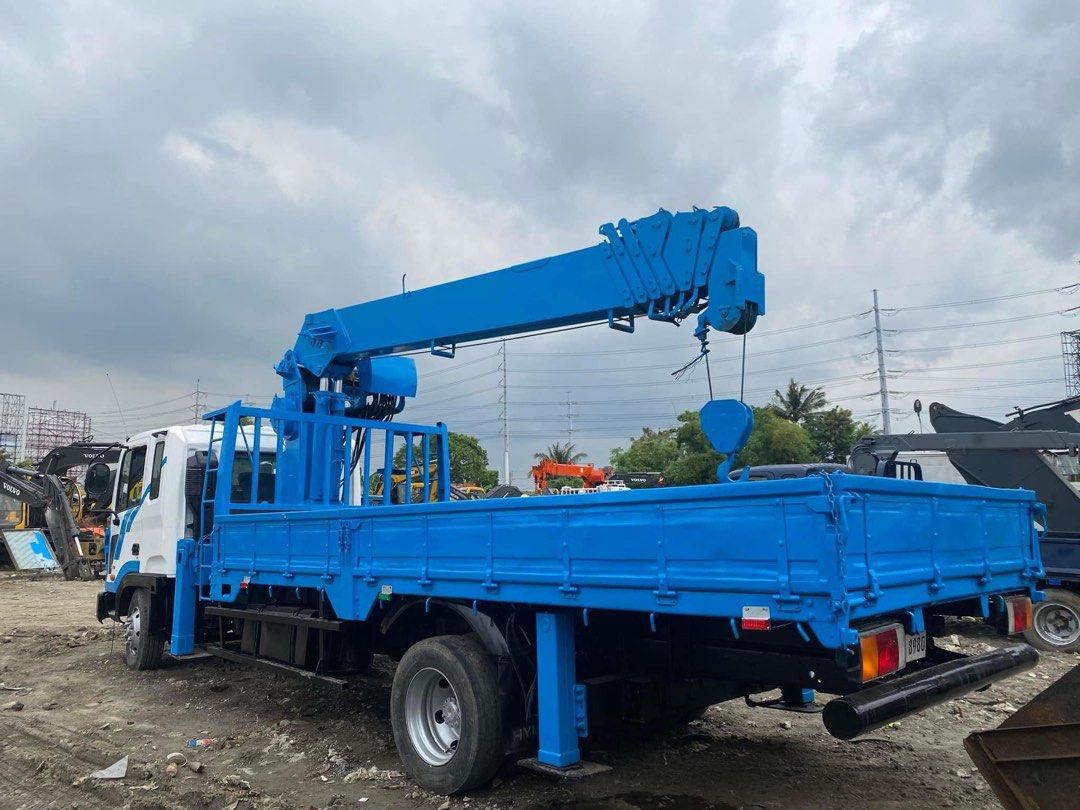 Hyundai Boom truck 7 ton Crane, Special Vehicles, Heavy Vehicles on ...