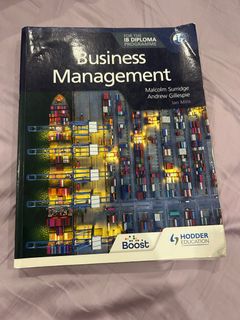 IB Business Management textbook, Hobbies & Toys, Books & Magazines ...