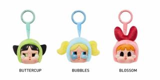 POPMART CRYBABY POWERPUFF GIRLS VINYL FACE PLUSH BLIND BOX - ION ...
