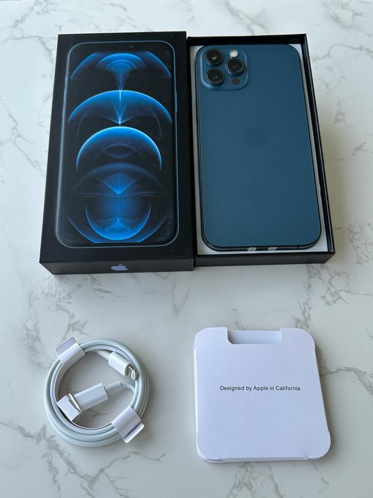 iPhone 12 Pro Max Pacific Blue 128GB, Mobile Phones & Gadgets, Mobile ...