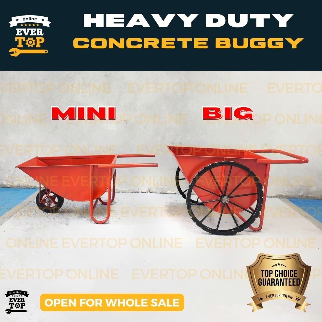 IRECT FACTORY HD HQ Heavy Duty Concrete Buggy MINI/BIG for Gardening ...