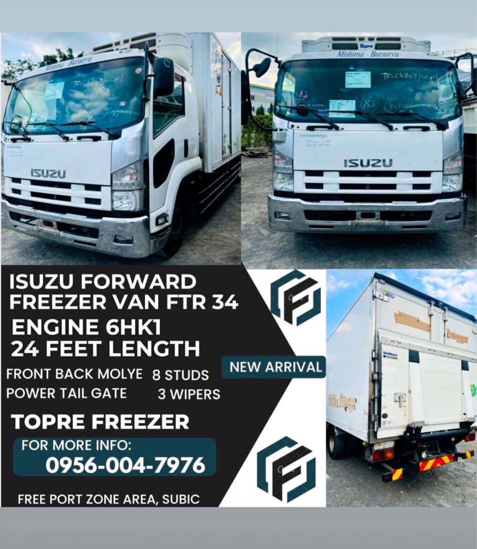 ISUZU FORWARD FREEZER VAN FTR, Special Vehicles, Heavy Vehicles on ...