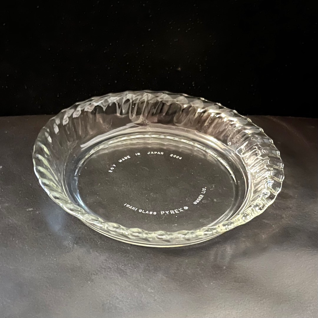 Japan Iwaki Pyrex glass deep plate, Furniture & Home Living ...