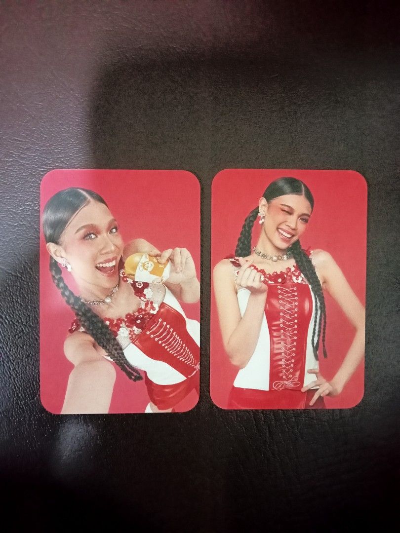 Jollibee x Bini Photo Card Stacey Burger Stacey Heart, Hobbies & Toys ...