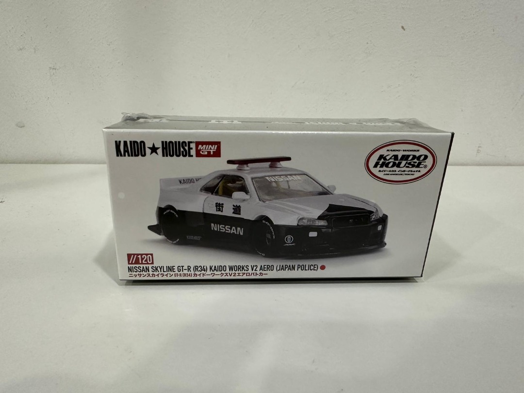Kaido House x MINI GT KHMG120 NISSAN SKYLINE GT-R R34 KAIDO WORKS (V2 ...