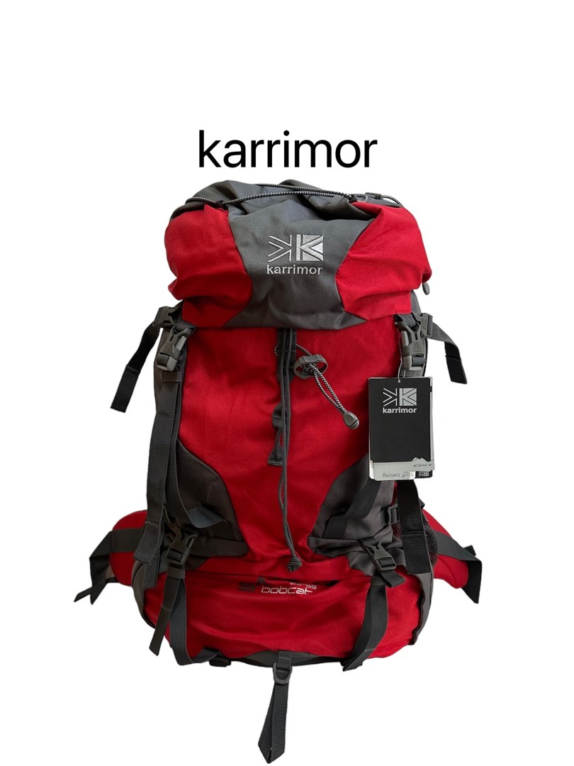 【全新有牌】karrimor bobcat 55-65L 行山露營背囊, 運動產品, 行山及露營 - Carousell