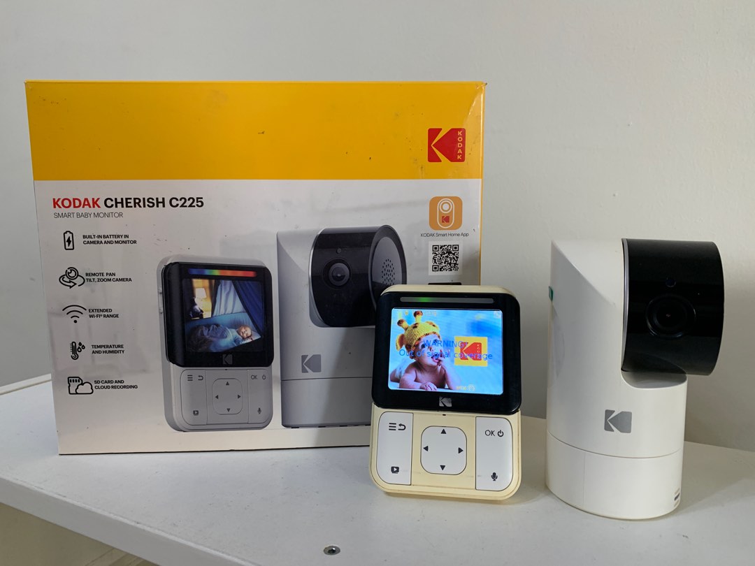 Kodak Cherish C225 - Smart Baby Monitor, Babies & Kids, Baby Monitors ...