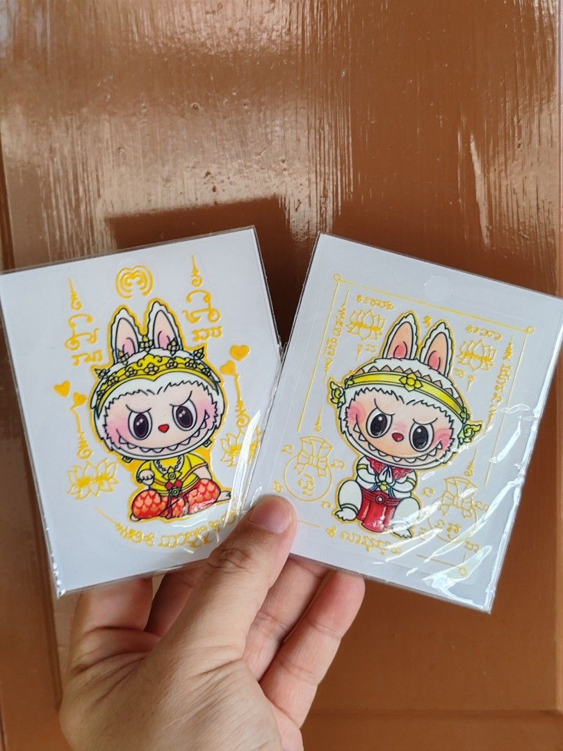 LABUBU STICKER 100% ORIGINAL, Hobbies & Toys, Memorabilia ...