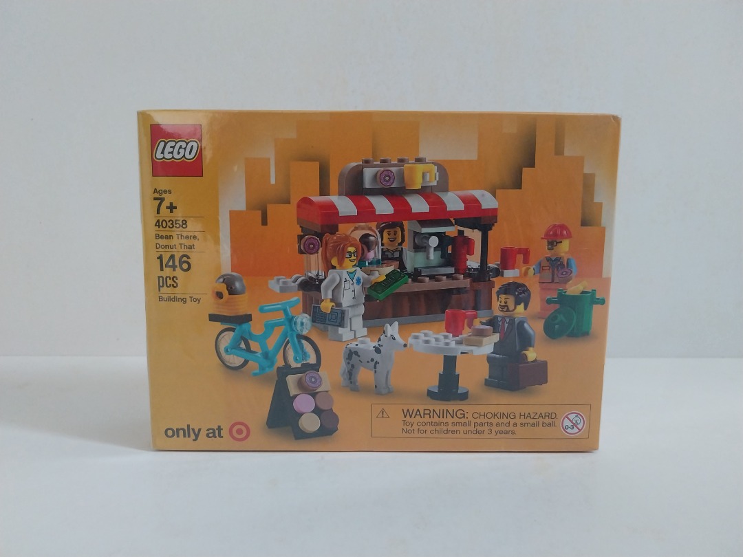 LEGO 40358 Target Bean There, Donut That 冬甩店, 興趣及遊戲, 玩具 & 遊戲類 - Carousell