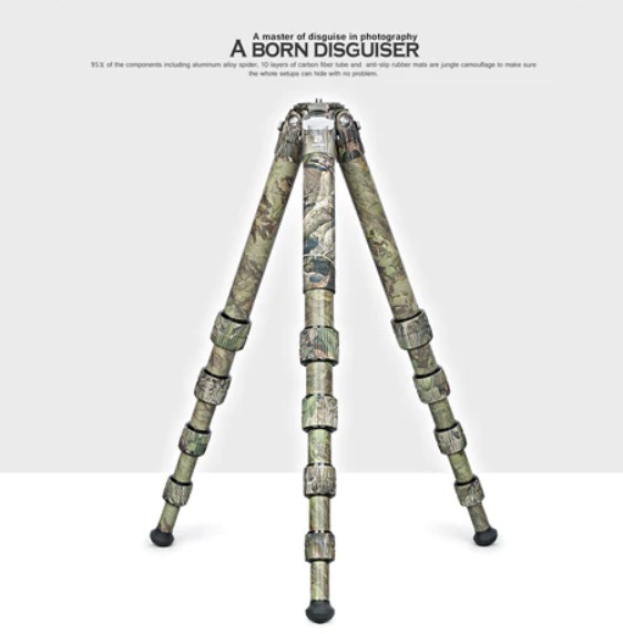 LEOFOTO LS-365C Tripod (Full Camouflage), Photography, Photography ...