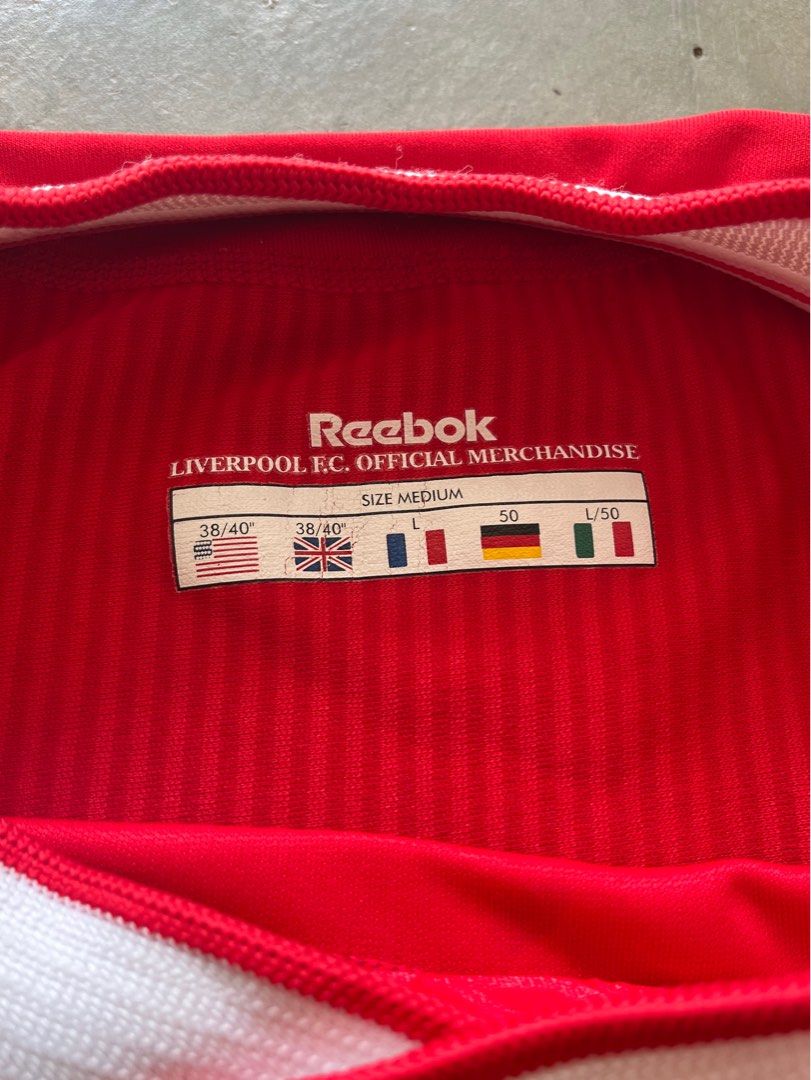 LIVERPOOL JERSEY VINTAGE 2002, Men's Fashion, Activewear on Carousell