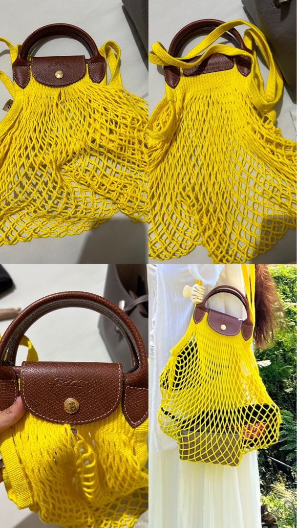 Longchamp Fillet Bag L, Barang Mewah, Tas & Dompet di Carousell