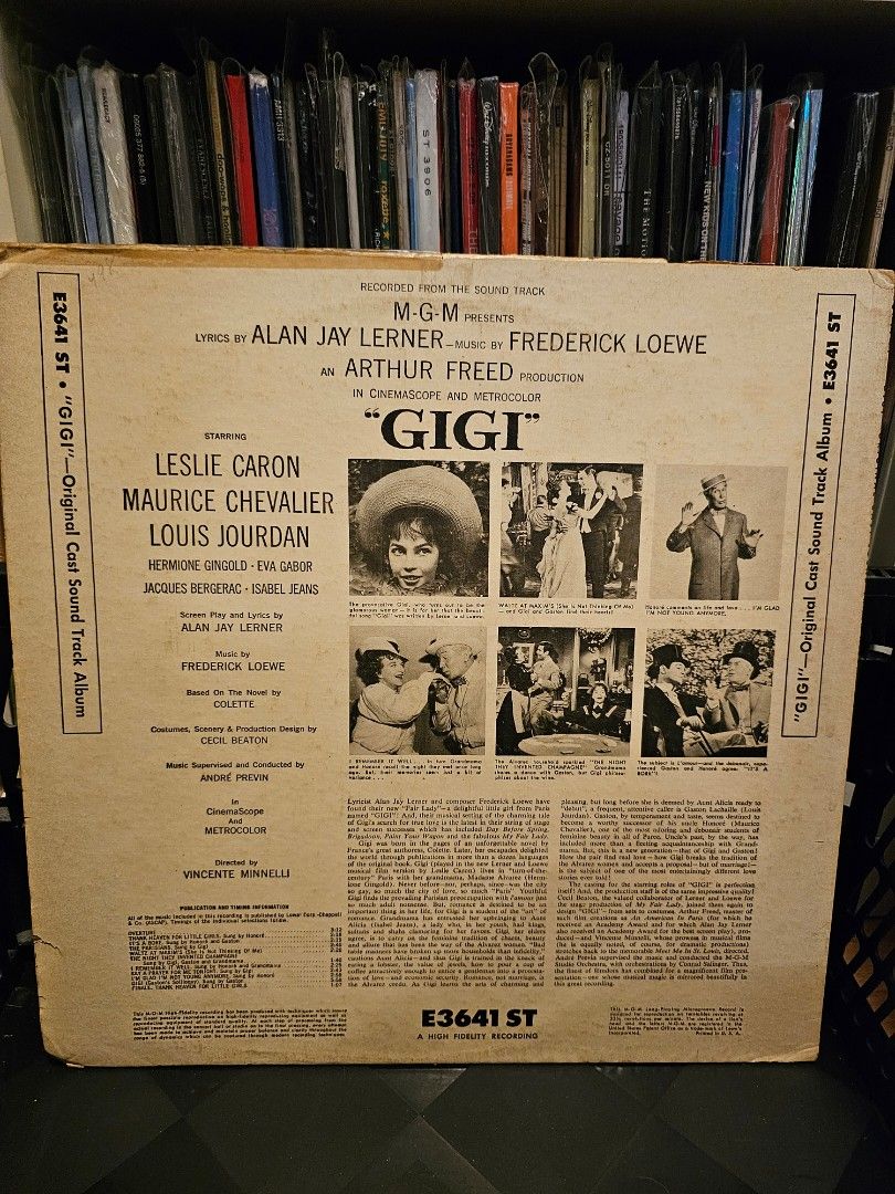 [LP] GiGi OST (vinyl record), Hobbies & Toys, Music & Media, Vinyls on ...