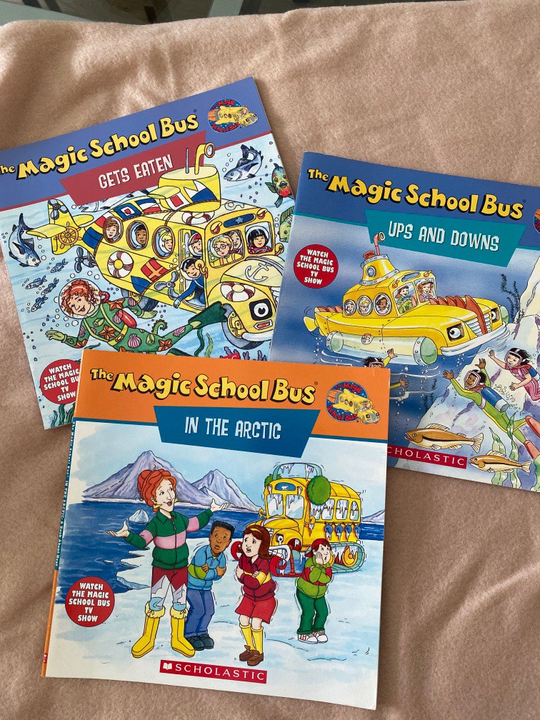 Magic School Bus (3 books), Hobbies & Toys, Books & Magazines, Children ...