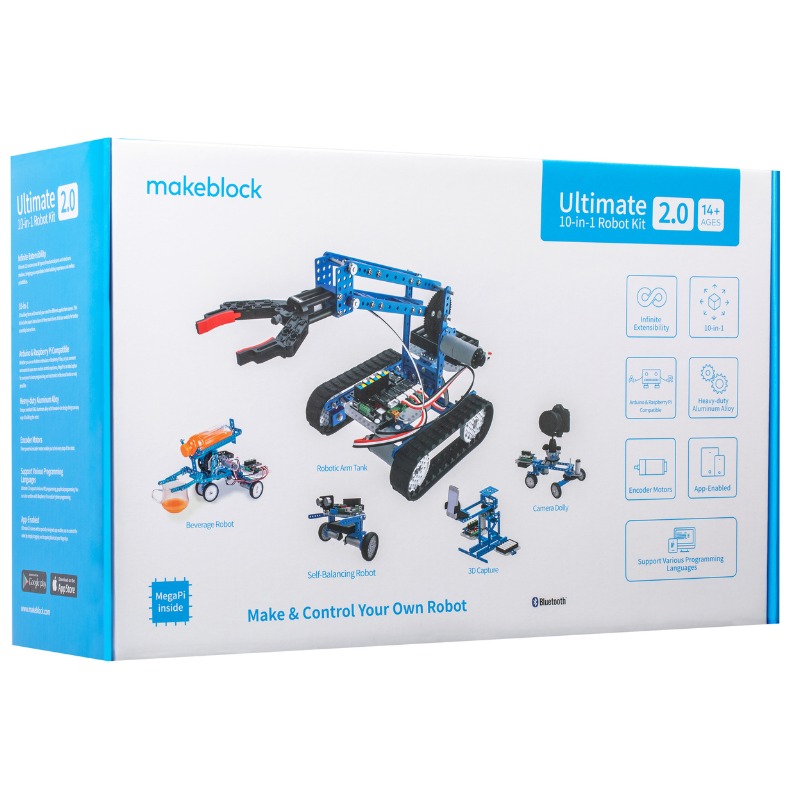 Makeblock Ultimate 2.0 | 10-in-1 Programmable Robot Kit | Ages 12 ...
