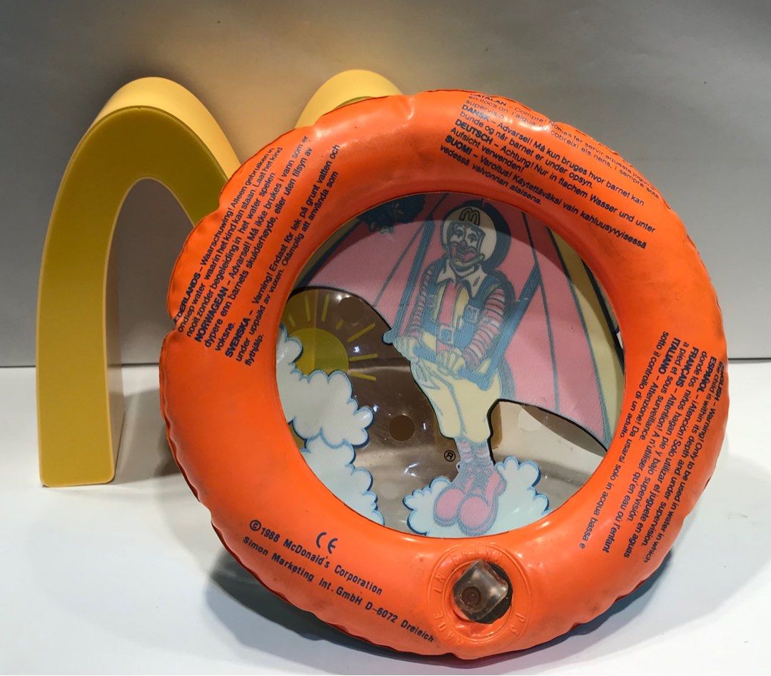 McDonald’s 1988 Inflatable Ronald & Birdie, Hobbies & Toys, Toys ...