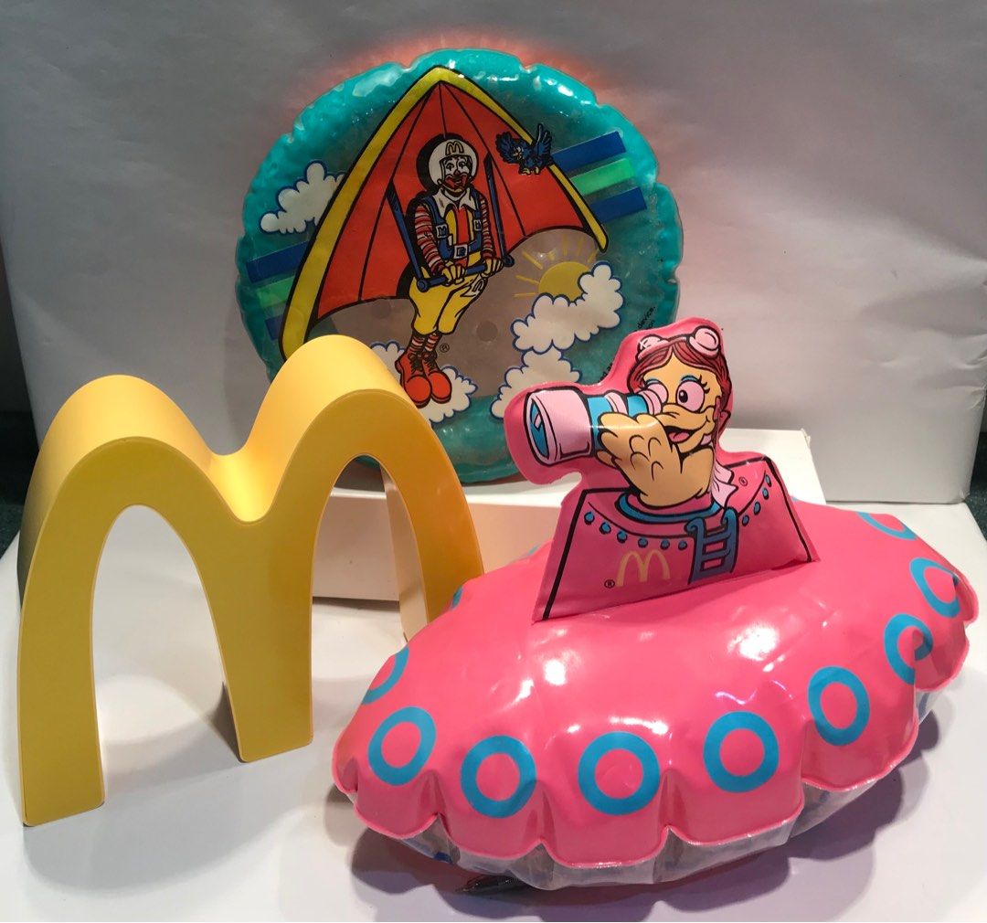 McDonald’s 1988 Inflatable Ronald & Birdie, Hobbies & Toys, Toys ...
