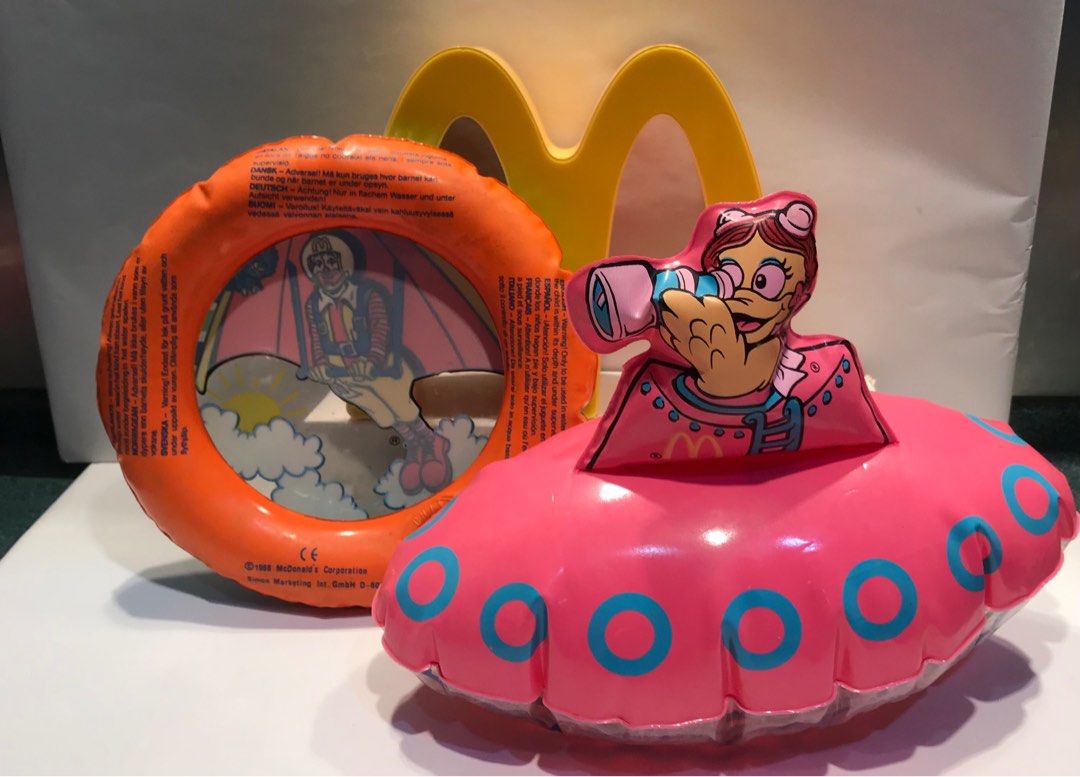 McDonald’s 1988 Inflatable Ronald & Birdie, Hobbies & Toys, Toys ...
