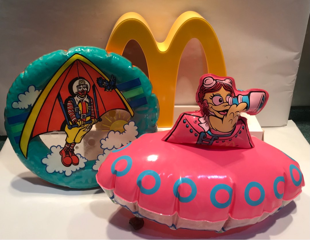 McDonald’s 1988 Inflatable Ronald & Birdie, Hobbies & Toys, Toys ...