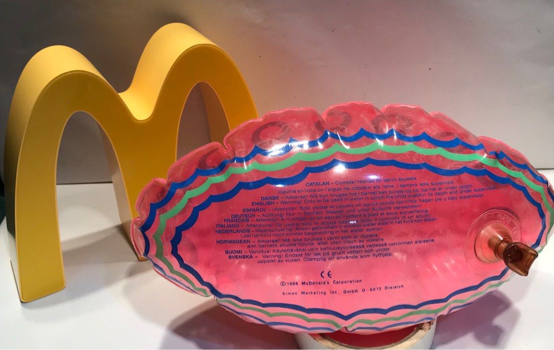 McDonald’s 1988 Inflatable Ronald & Birdie, Hobbies & Toys, Toys ...