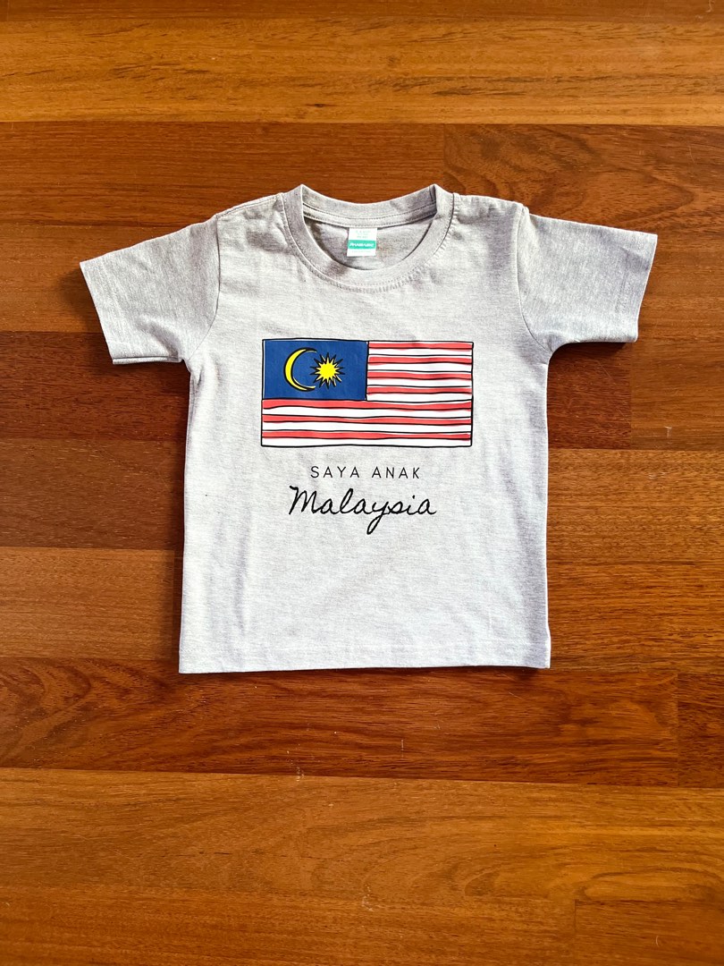 Merdeka Kids T-shirt Boy Girl Unisex : Saya Anak Malaysia, Babies ...