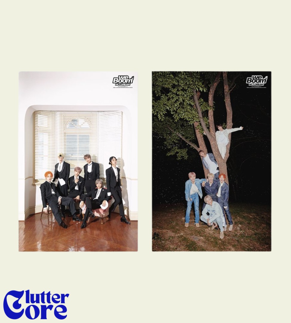 NCT DREAM We Boom Poster We and Boom Ver. Posters [Set], Hobbies & Toys ...