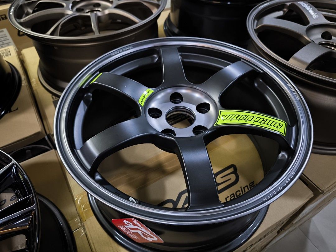 NEW SPORT RIM 18 INCH JAPAN RAYS TE37 SL SAGA CIVIC ACCORD CRV HRV S70 ...