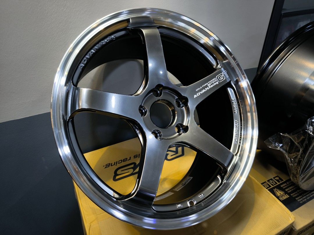 NEW SPORT RIM 19 INCH JAPAN ADVAN RACING GT TYPE R FK8 FL5 CRV RS AGH40 ...