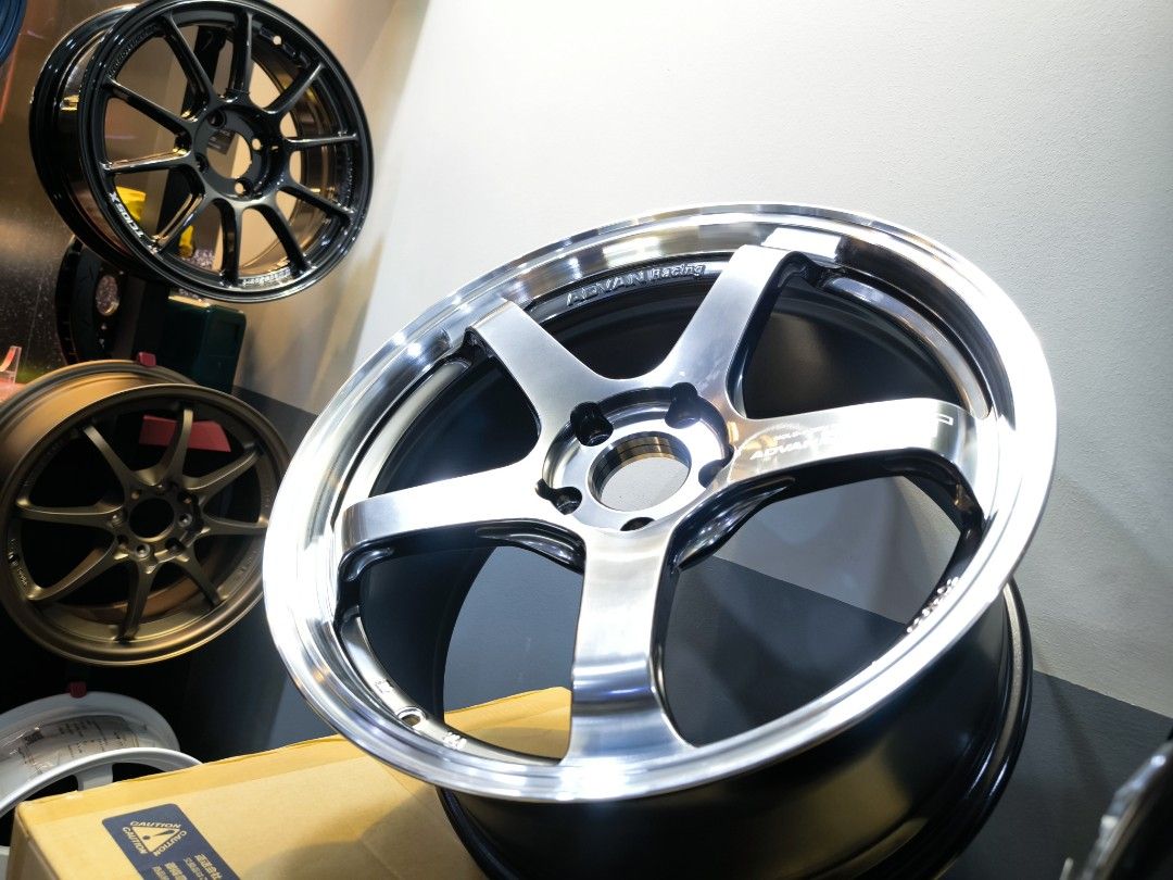 NEW SPORT RIM 19 INCH JAPAN ADVAN RACING GT TYPE R FK8 FL5 CRV RS AGH40 ...