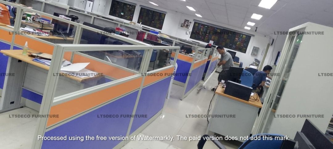 new workstation bpo office partition furnitures, Furniture & Home ...