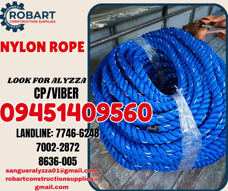 NYLON ROPE 20mm, Commercial & Industrial, Construction Tools ...