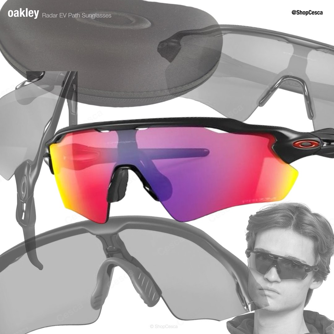 Oakley Radar EV Path running / biking / cycling sunglasses matte black ...
