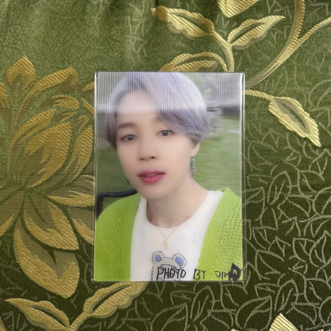 OFFICIAL BTS 3D LENTICULAR POSTCARD & PHOTOCARD SET BE JIMIN, Hobbies ...