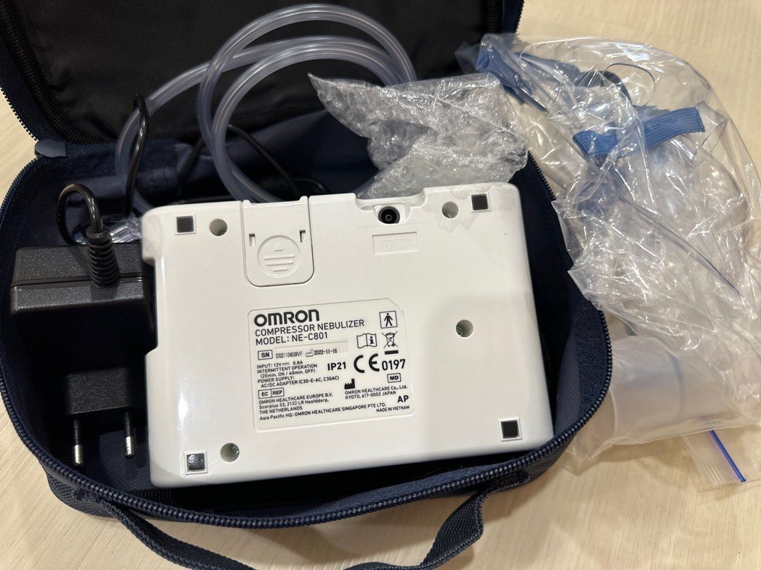 OMRON Compressor Nebulizer, Health & Nutrition, Medical Supplies ...
