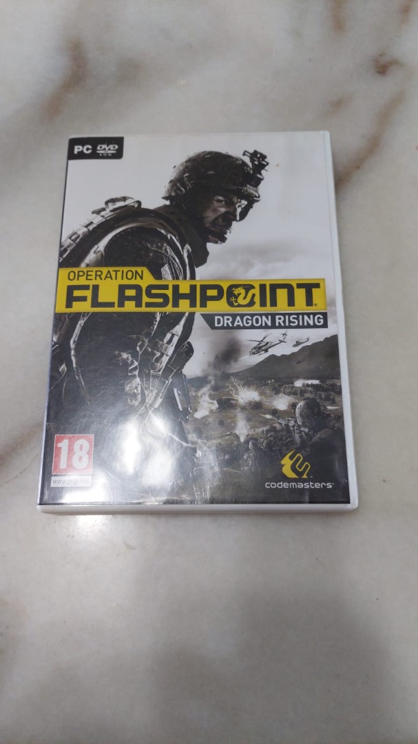 Operation Flashpoint Dragon Rising PC Game DVD Rom, Video Gaming, Video ...