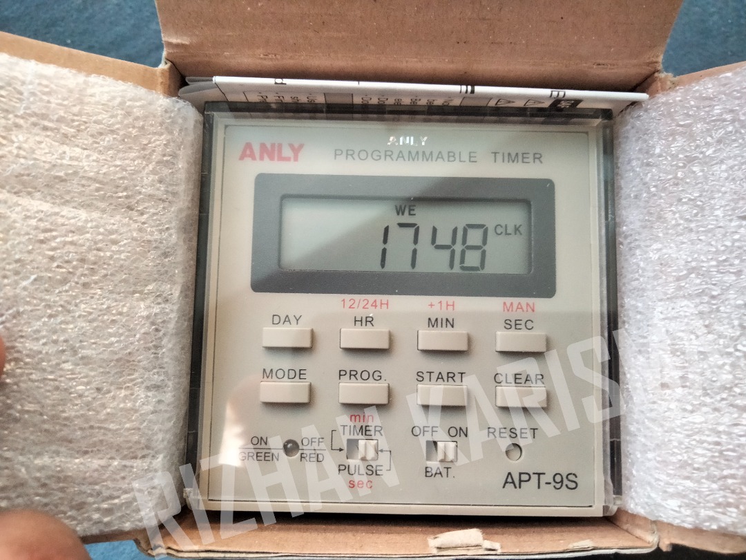 ORIGINAL ANLY PROGRAMMABLE TIMING SYSTEM, Computers & Tech, Parts ...