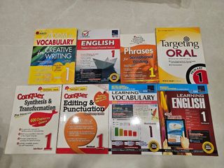 New / lightly used primary 2 P2 English Math assessment books ...