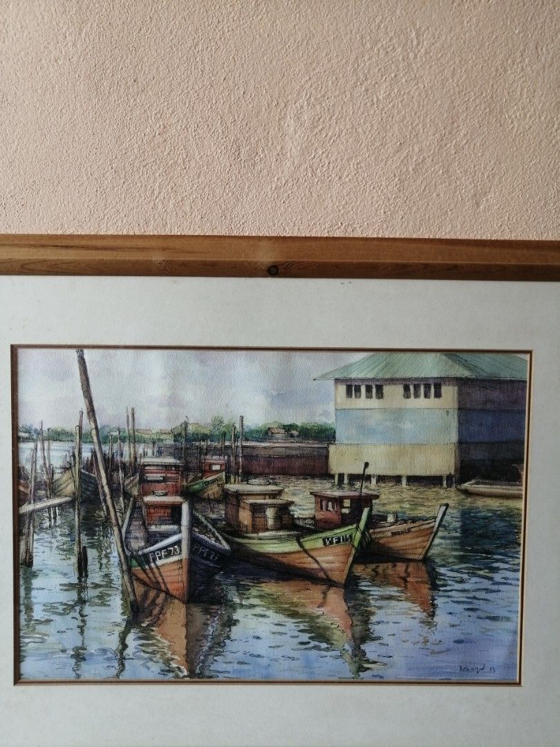 Painting/Lukisan by Rohaizad, Hobbies & Toys, Stationery & Craft, Art ...