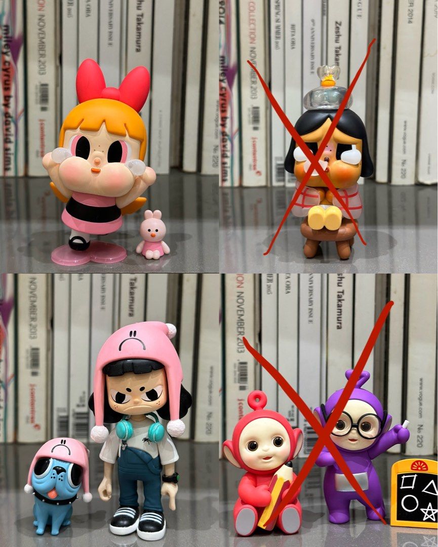 Popmart Clearance (Labubu, Crybaby, Pucky, Dimoo, Teletubbies), Hobbies ...