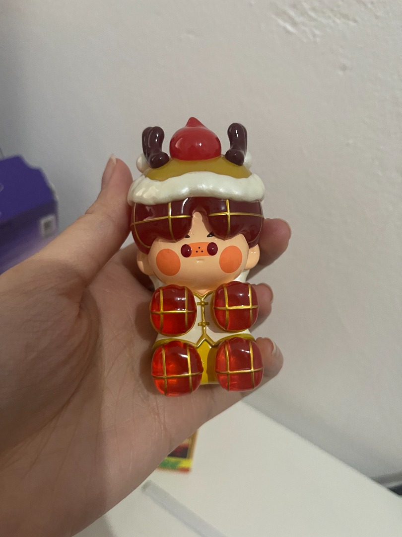 Popmart Loong Treasure - Bling Bling Loong, Toys & Collectibles, Mainan ...