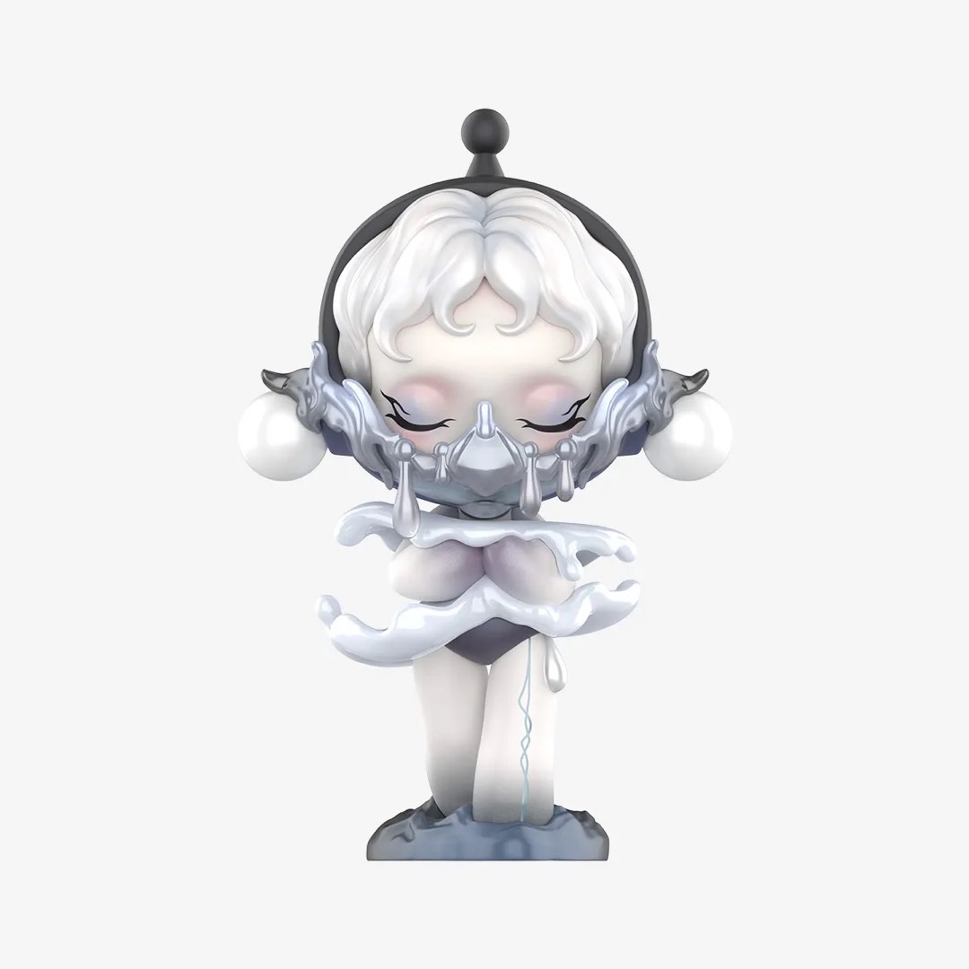 Popmart skull panda the pensiveness labubu, Hobbies & Toys, Toys ...