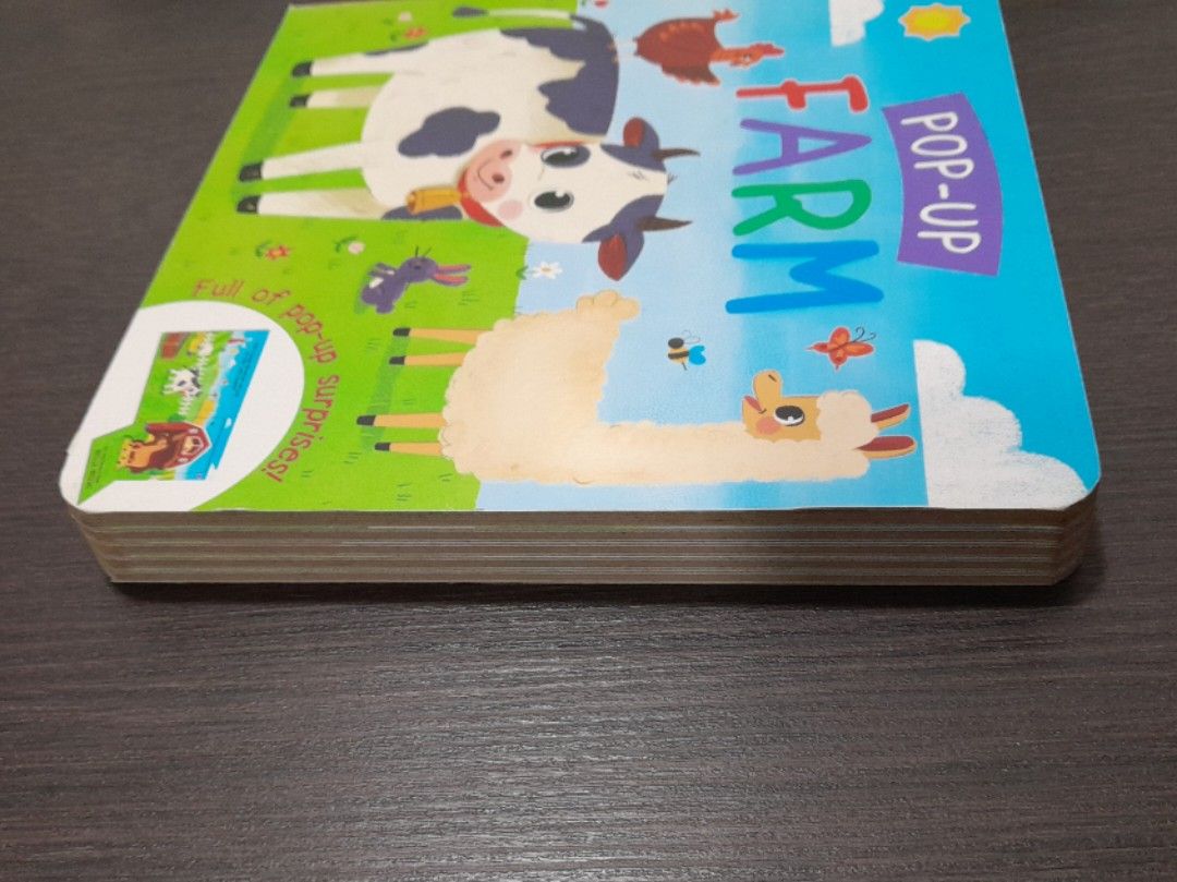 Pop-Up Farm Children Book, Hobbies & Toys, Books & Magazines, Children ...