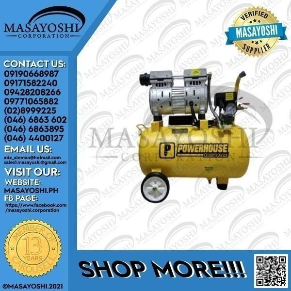 PowerHouse Oil And Noise Less Air Compressor 24 Liters 1/2 HP ...