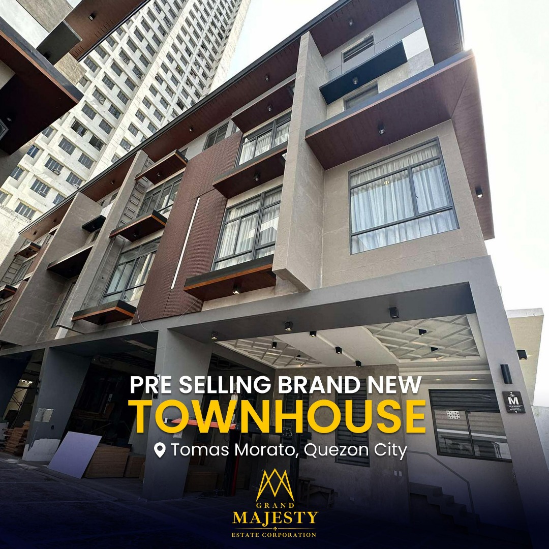 Pre-Selling Townhouse for Sale in Tomas Morato Quezon City, Property ...