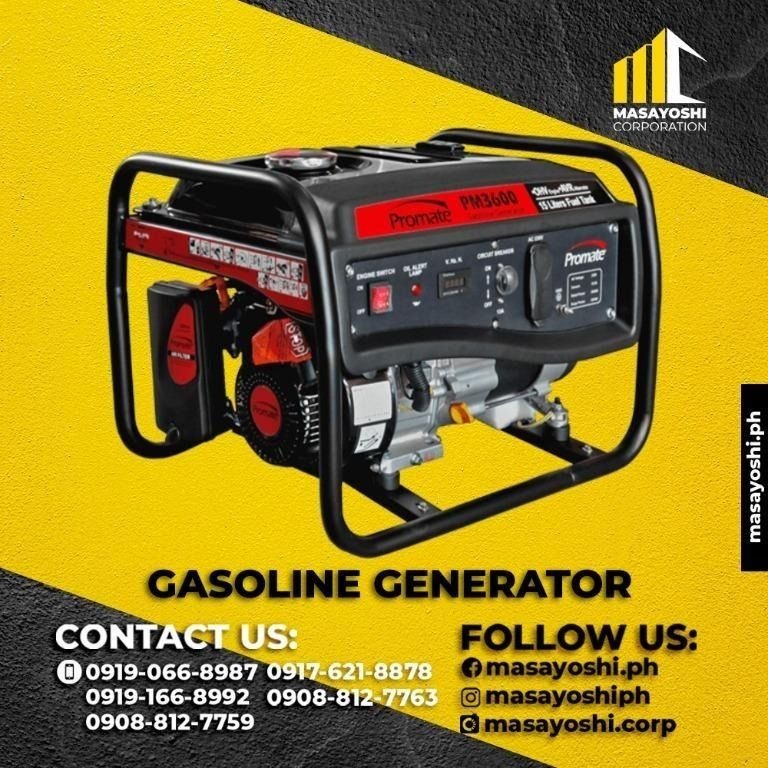 Promate Gasoline Generator | PM3600 | Generator | Gasoline Generator ...
