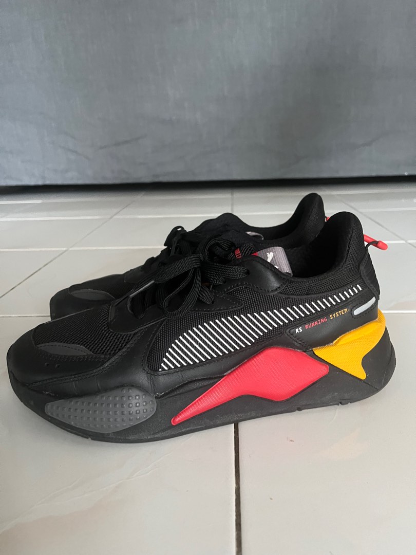 Puma RS-X Focus Balck, Men's Fashion, Footwear, Sneakers on Carousell