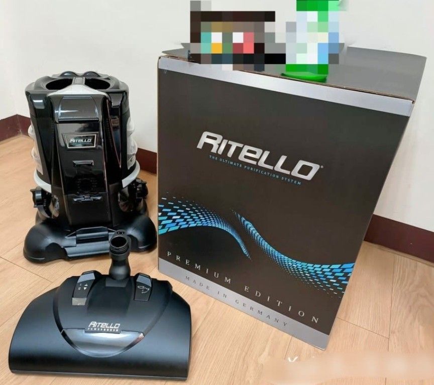 德國Ritello水濾式三合一[超級空氣清淨機]+[超級吸塵器]+[超級除蟎機], 香水、美妝、保養, 個人消毒用品在旋轉拍賣