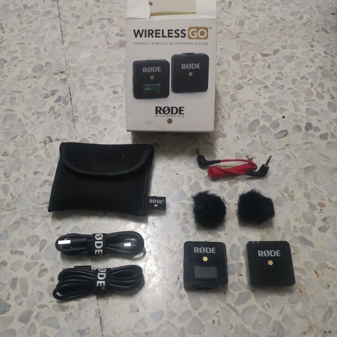 Rode Wireless Go, Audio, Microphones on Carousell