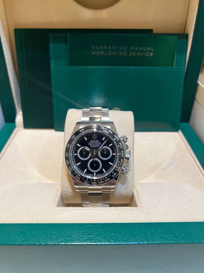 Rolex Daytona - 126500 Black Panda, Luxury, Watches on Carousell