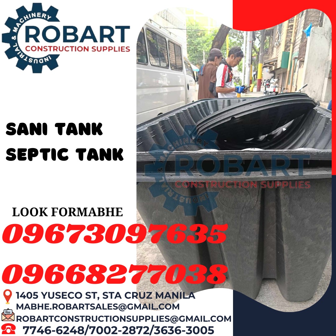 sani tank septic tank, Commercial & Industrial, Construction Tools ...